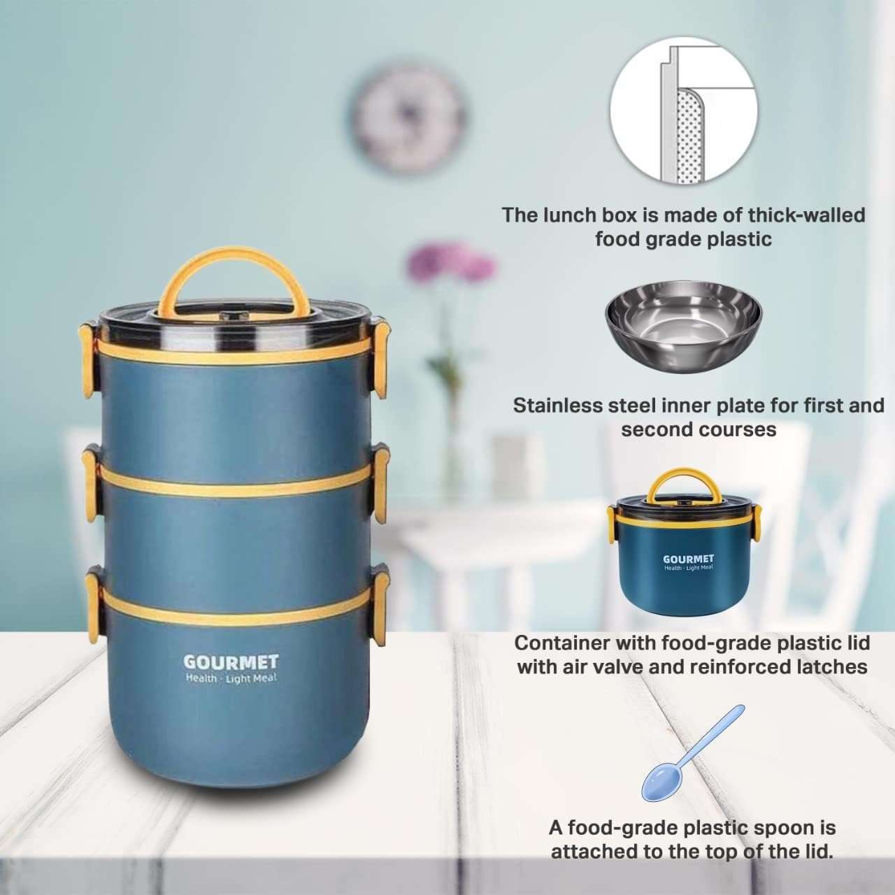 Stackable Lunch Box – Green Globe UK. Ltd